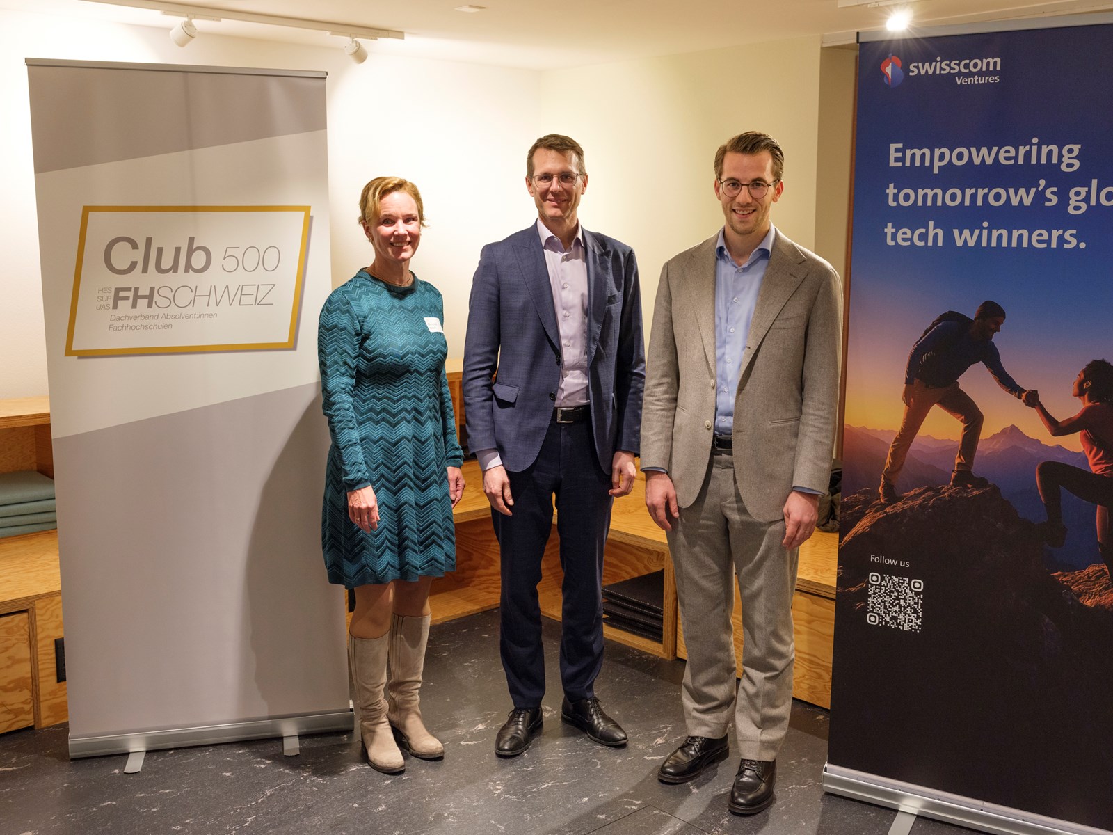 1. Kamingespräch des «Club 500» zu Gast bei Swisscom | fhnews.ch I News ...